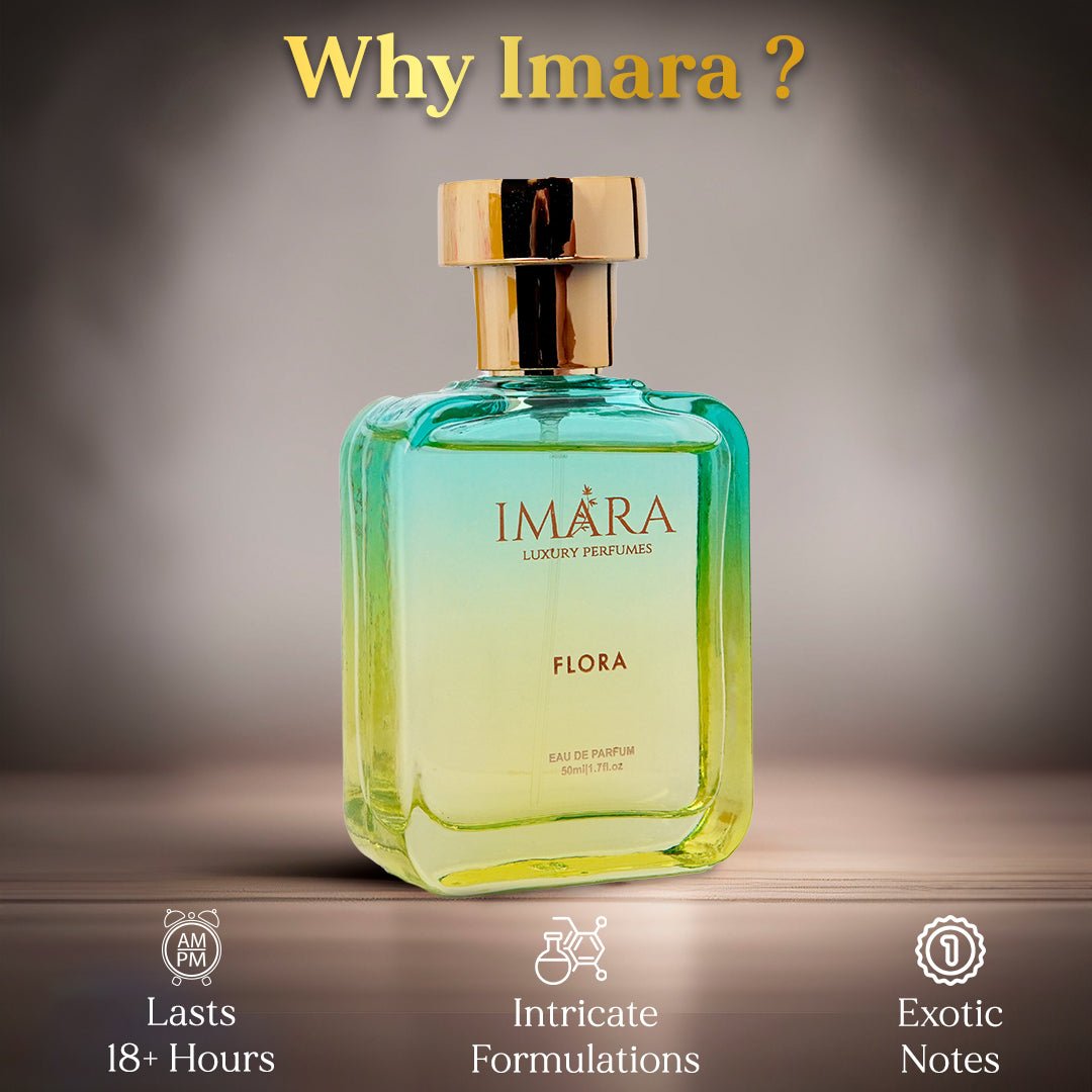 Flora Woman Luxury Perfume For Women, 50 ml - Imara Perfumes